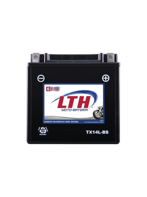 BATERIA CTX14L-BS 12AH 200CCA LTH (150L/87W/146H)