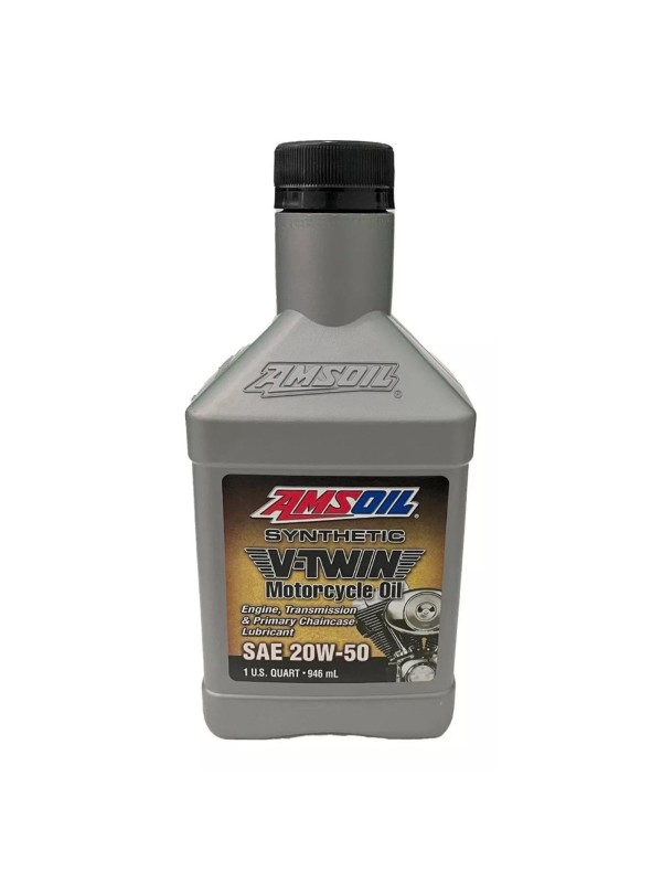 ACEITE AMSOIL 20W-50 V-TWIN SYNTHETIC MOTORCYCLE OIL 946ml
